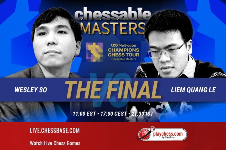 Chessable Masters Finals - Wesley So prevails | ChessBase